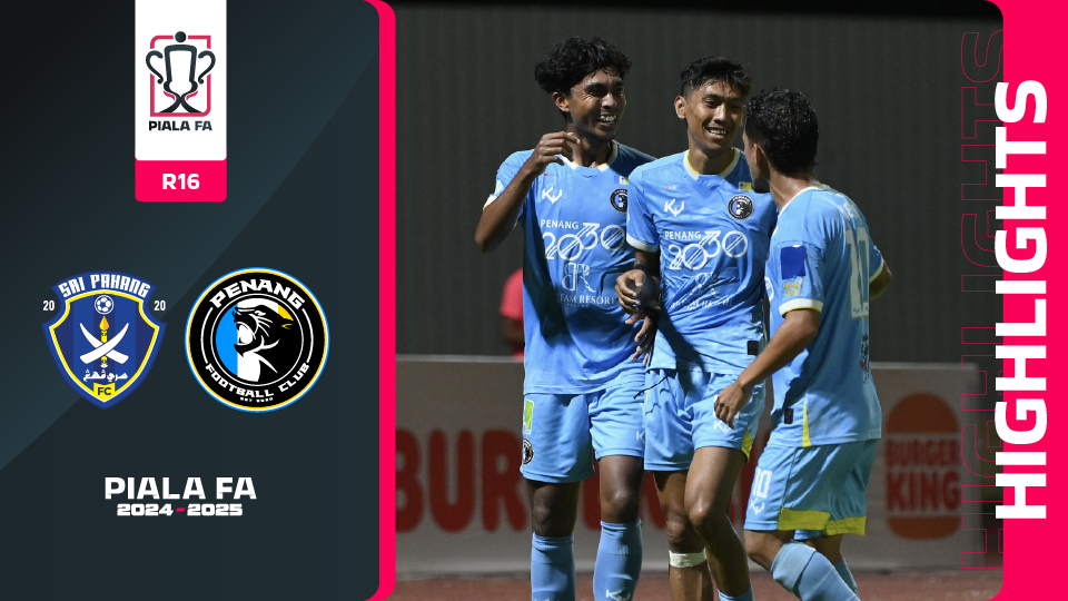 Malaysian Football League - Sri Pahang FC 1-1 (3-4) Penang FC ...