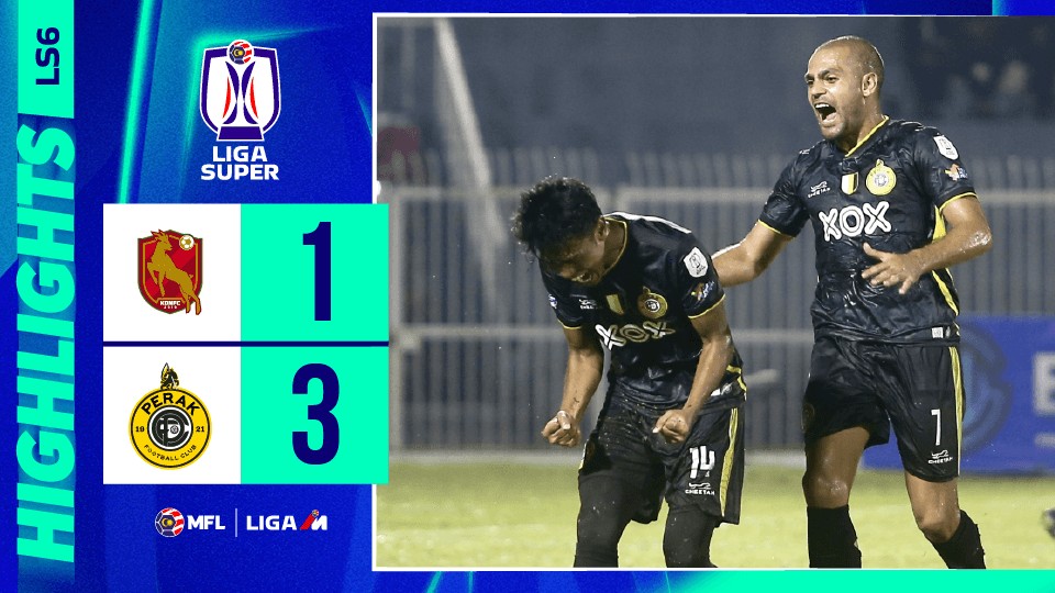 Malaysian Football League - Kelantan Darul Naim FC 1-3 Perak FC | Highlights | Liga Super 2024 ...