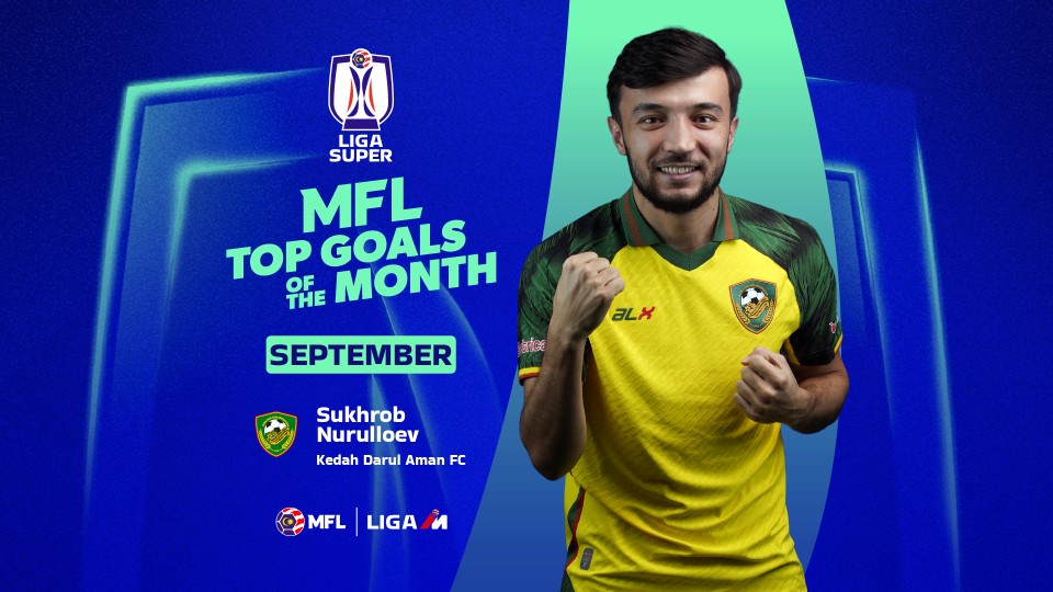 Malaysian Football League - Pemenang MFL Top Goals | SEPTEMBER | Liga ...