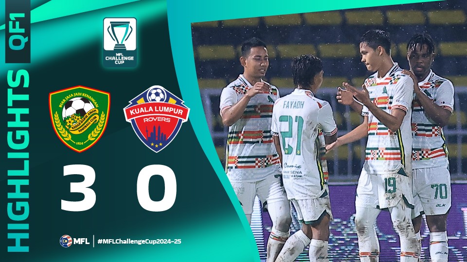 Malaysian Football League - Kedah Darul Aman FC 3-0 Kuala Lumpur Rovers FC | Highlights | MFL ...