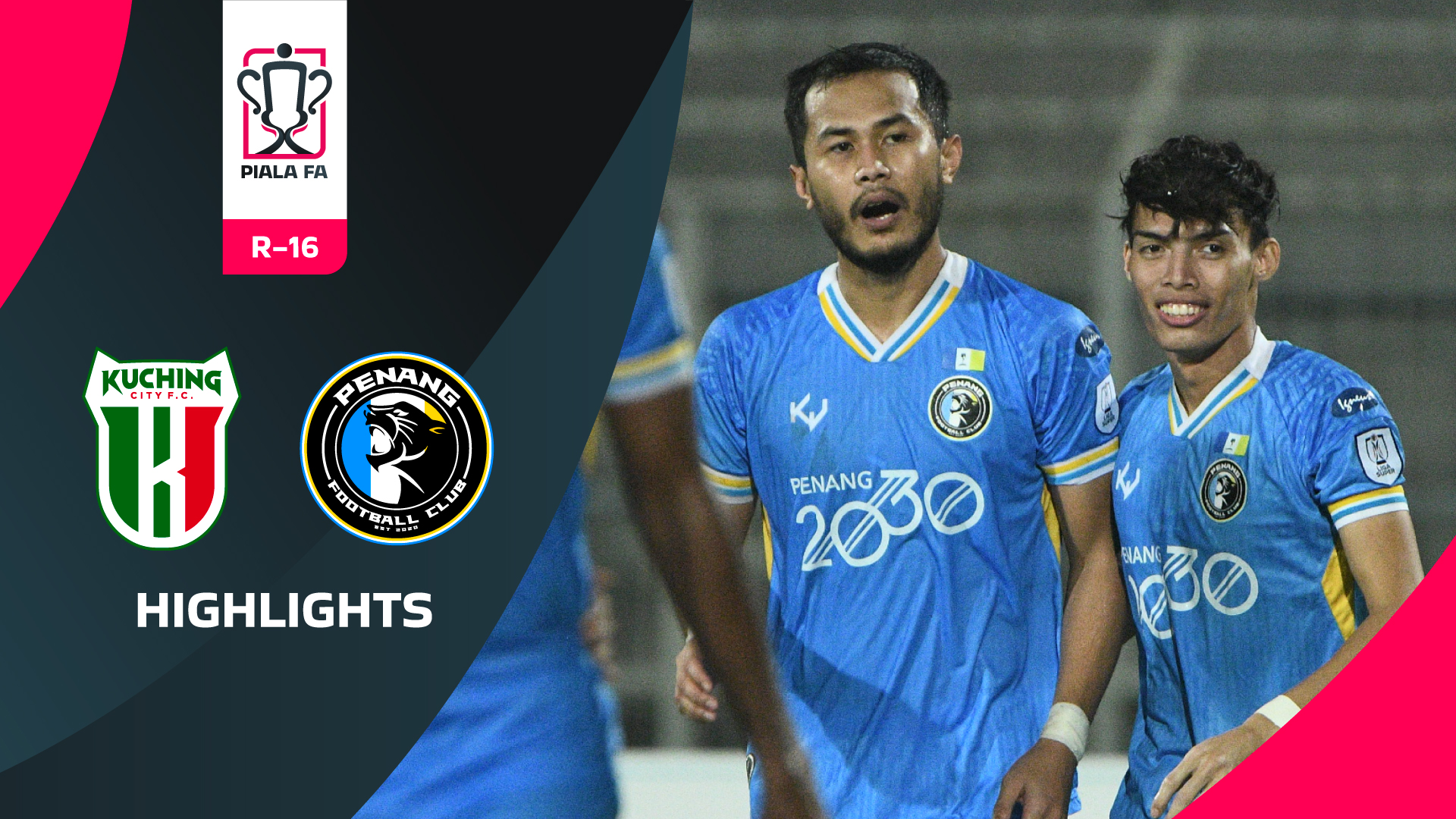 Malaysian Football League - Kuching City FC 0-4 Penang FC | FA R-16 ...