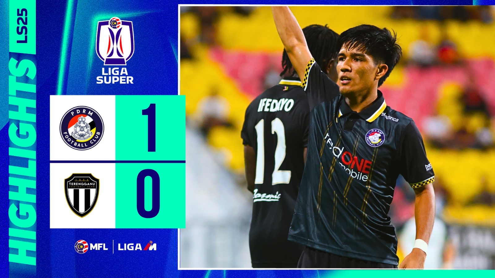 Malaysian Football League - PDRM FC 1-0 Terengganu FC | Highlights ...