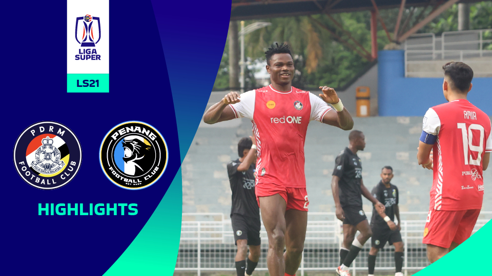 Malaysian Football League - PDRM FC 3-0 Penang FC | LS21 | Highlights Liga Super 2023