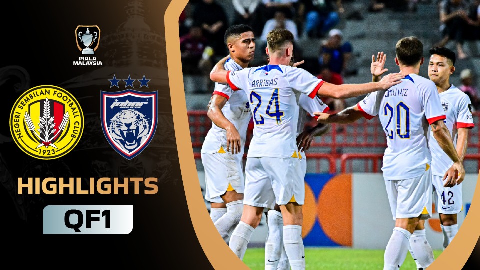 Malaysian Football League - Negeri Sembilan FC 0-3 Johor Darul Ta'zim ...