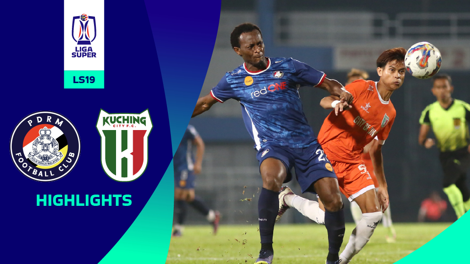 Malaysian Football League - PDRM FC 1-1 Kuching City FC | LS19 | Highlights Liga Super 2023