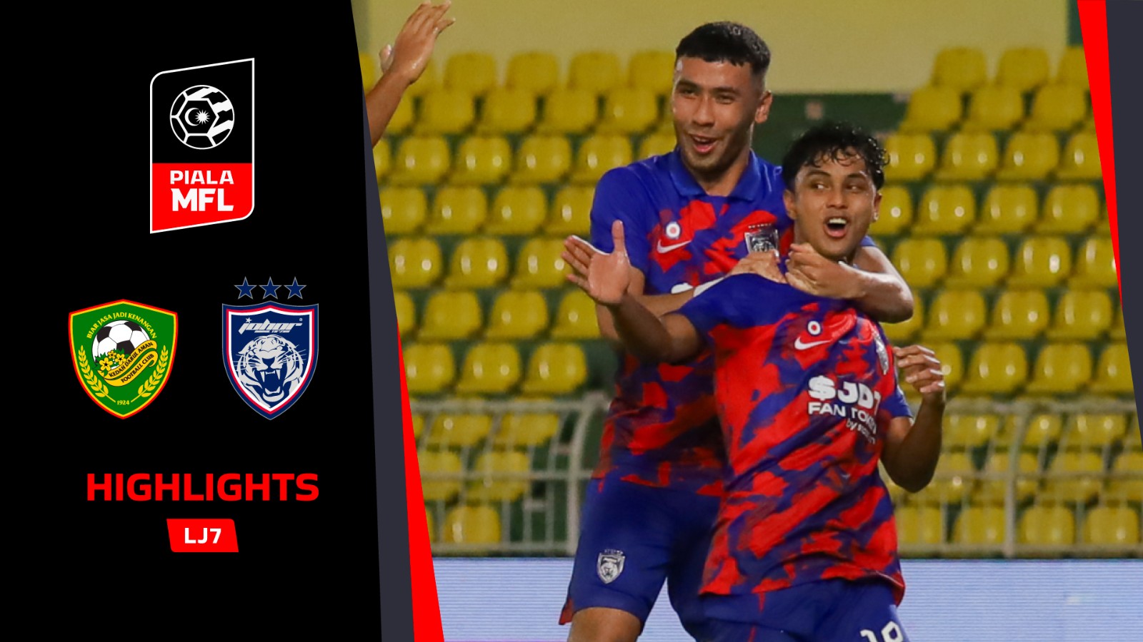 Malaysian Football League - Kedah Darul Aman FC B 0-3 Johor Darul Ta'zim II | LJ7 | Highlights ...