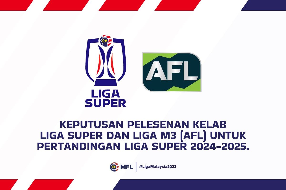 Malaysian Football League - KEPUTUSAN PELESENAN KELAB LIGA SUPER DAN ...