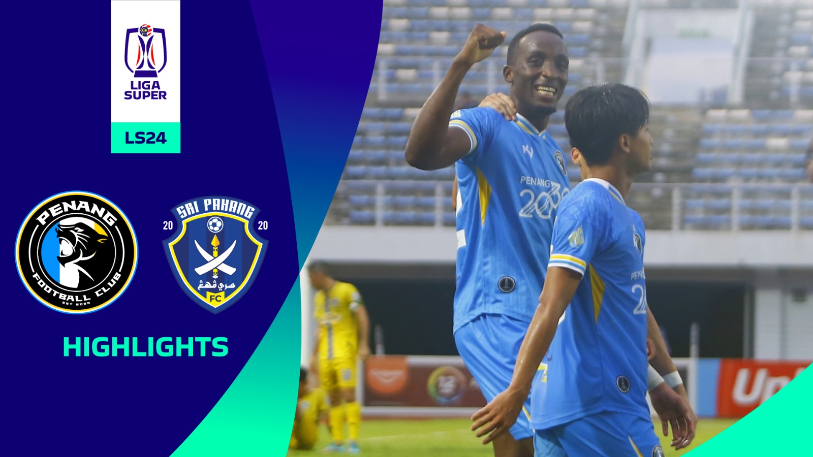 Malaysian Football League - Penang FC 3-2 Sri Pahang FC | LS24 ...