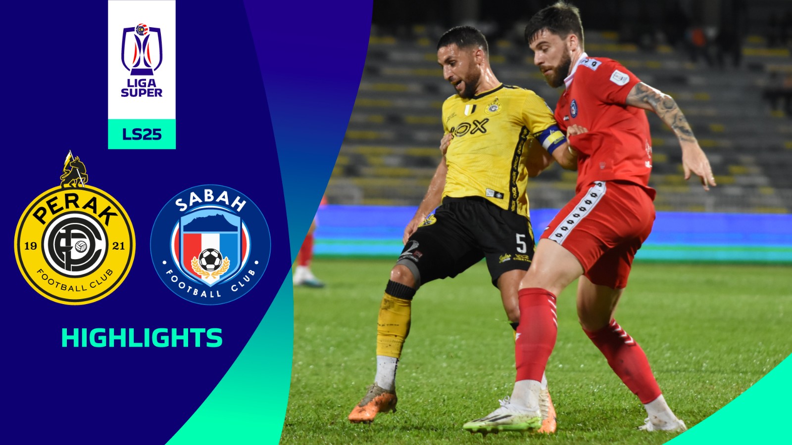 Malaysian Football League - Perak FC 0-1 Sabah FC | LS25 | Highlights Liga Super 2023